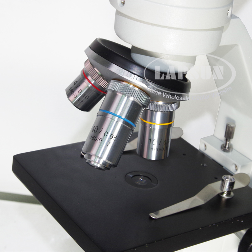 Microscope Lens 8 PCS Biological Microscope Objective Lens Dust Cover ...