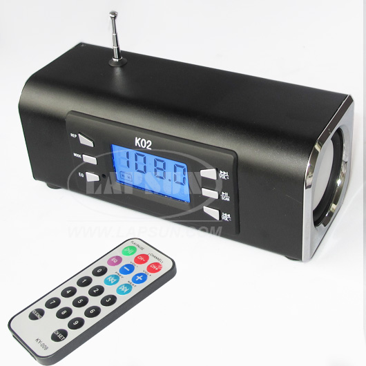 Music Sound Box SD U-Disk MP3 Player Speaker Remote K02 | eBay